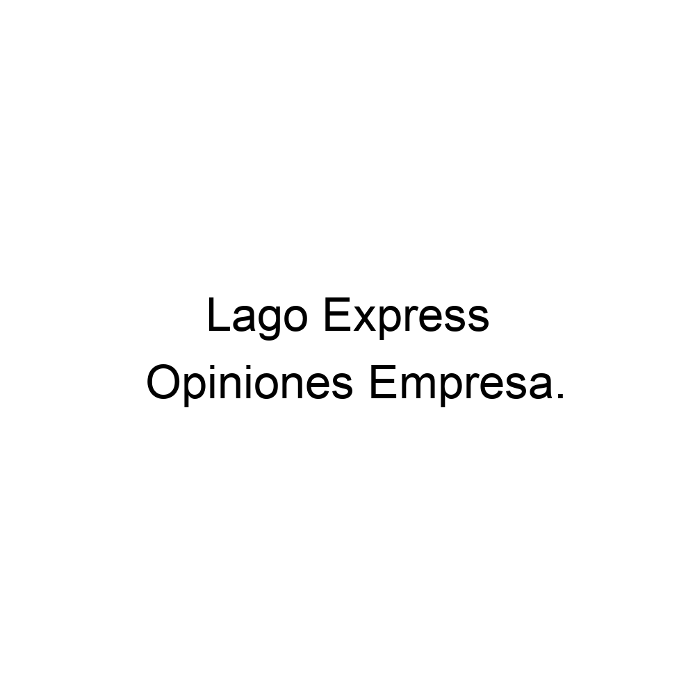 Opiniones Lago Express, 3338809013