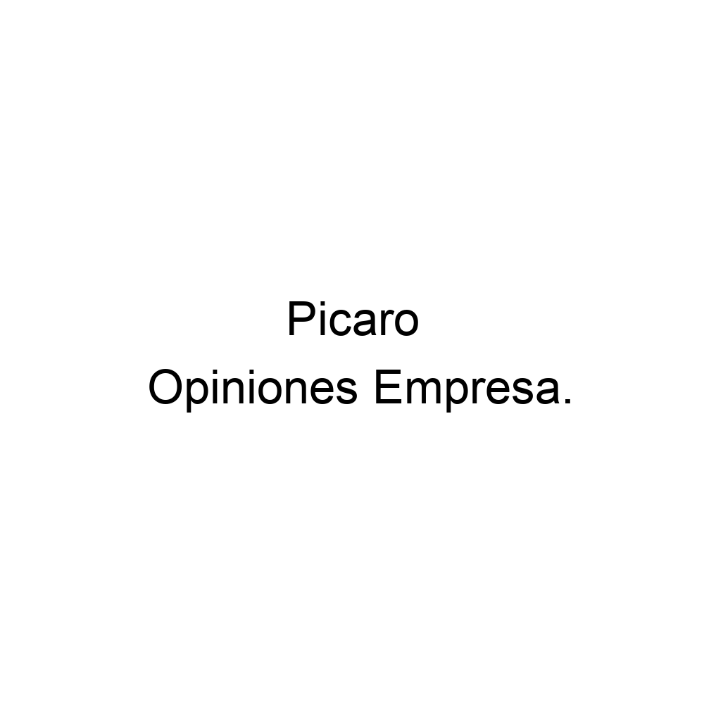 Opiniones Picaro, 3336580465