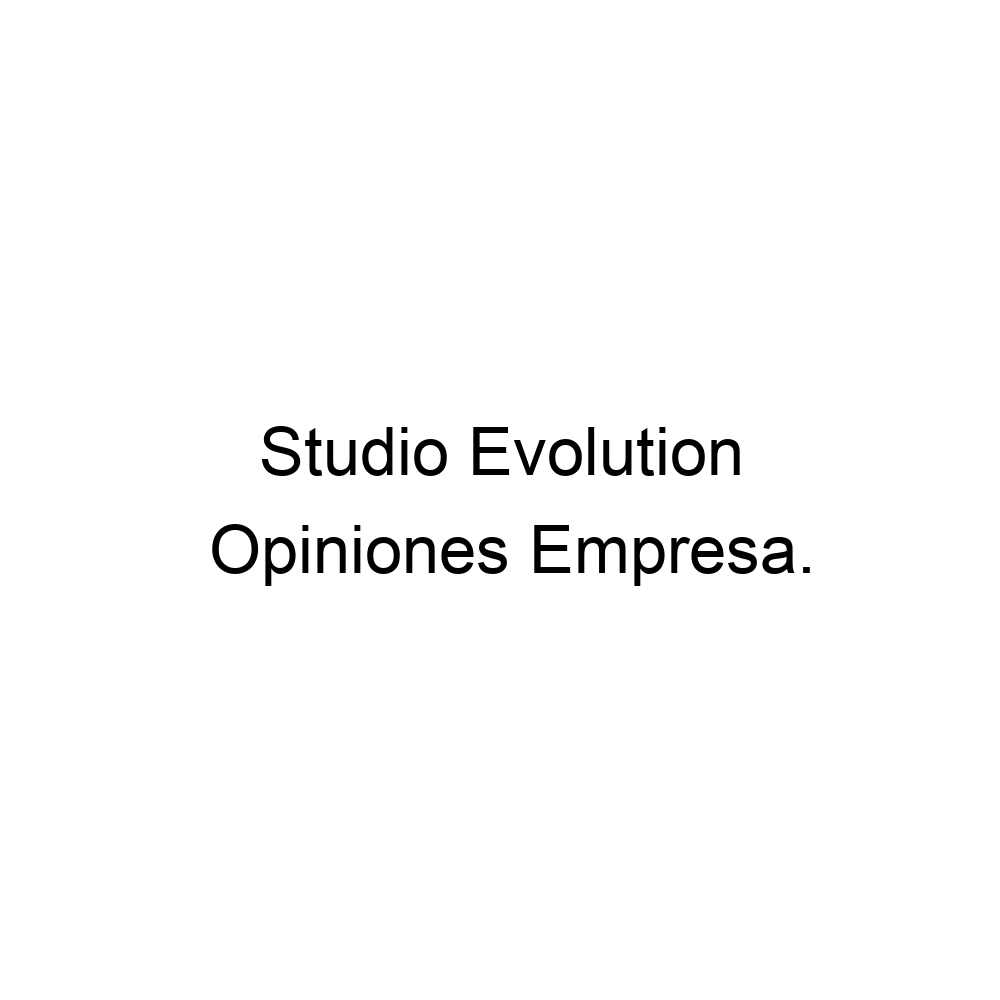 Opiniones Studio Evolution, 6563503465